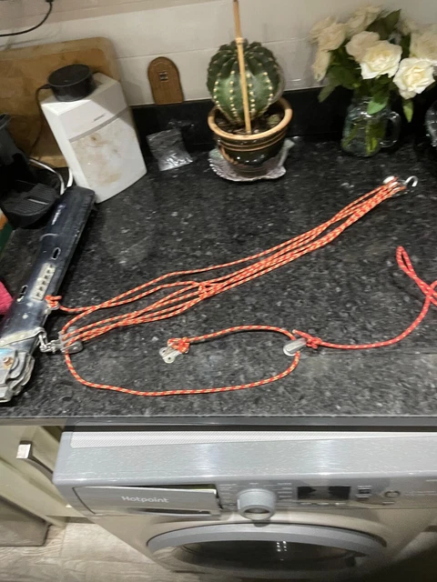 SAILING DINGHY KICKING strap or rig tension Fireball GP14 Enterprise ...