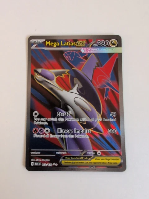 POKÉMON TCG MEGA Evolution Mega Latios Ex 163/132 Near Mint £1.16 ...