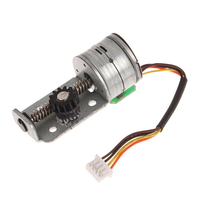 MICRO 15MM 2-PHASE 4-wire Stepper Motor Linear Screw Shaft Rod Gear For ...
