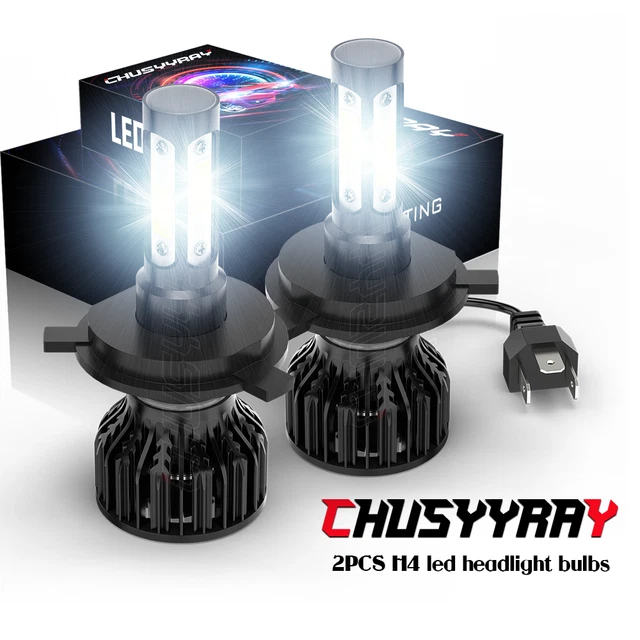 FOR TOYOTA AYGO 2005-2013 2x H4 LED Headlight Bulbs High Low Beam 6000K ...