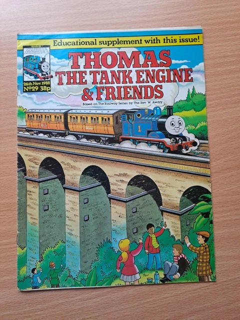 THOMAS THE TANK Engine And Friends Marvel Magazine Comic Issue No.29 ...