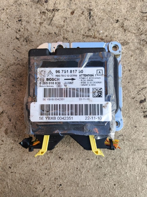 PEUGEOT 3008 MK1 Airbag Control Module Ecu 2008-2016 9675181780 £9.99 ...