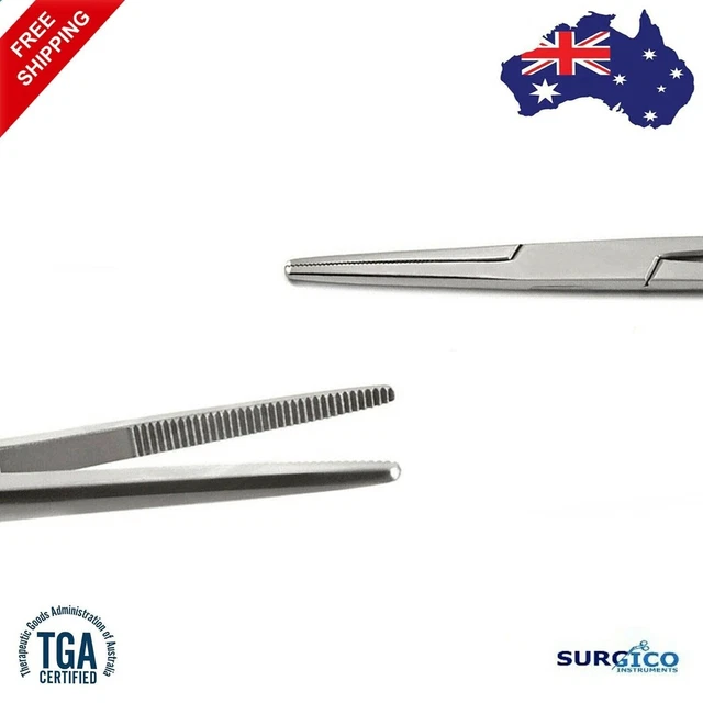 HEMOSTAT FORCEPS SURGICAL Suturing Clamp Locking Plier Artery Kelly ...