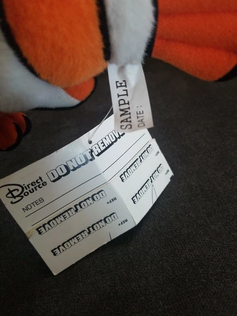 PROTOTYPE FINDING NEMO 9" Walt Disney Plush Stuffed Animal SAMPLE £61. ...