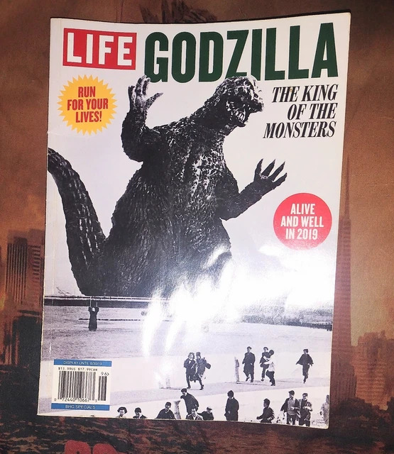 LIFE MAGAZINE GODZILLA: King of the Monsters "Run for Your Life" 2019 £ ...