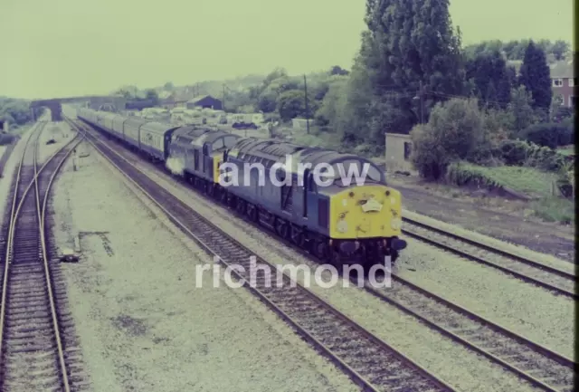 40122 D200 CLASS 40 Gwent Valley Explorer Railtour 23 May 1987 35mm ...