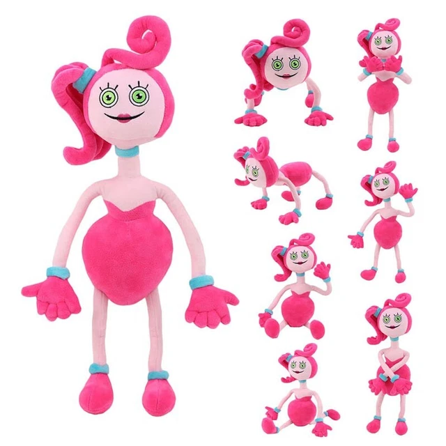 45cm Poppy Playtime Huggy Wuggy Mommy Long Legs Plush Stuffed Doll Toy