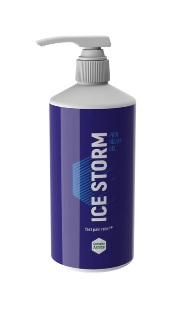 ICE STORM GEL Pump - 6 Hour Muscle Pain Relief Active Cooling Menthol ...