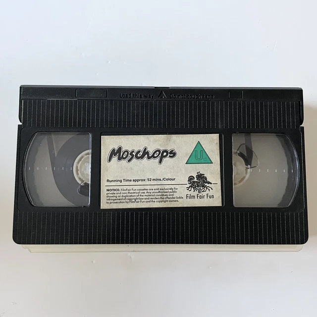 MOSCHOPS VHS VIDEO Tape Rare 80s Children Show £9.99 - PicClick UK