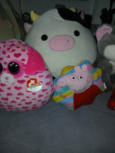 TOY BUNDLE INC Squishmallows, Peppa Pig, Bluey, Paw Patrol, some New ...
