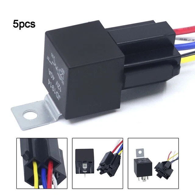 JD1914 WATERPROOF AUTOMOTIVE Relay for High Electrical Loads 5Pin 12V ...