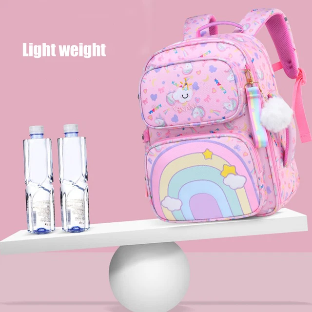 EY# CUTE CARTOON Book Pack Large Rainbow Kids Backpack for Primary ...