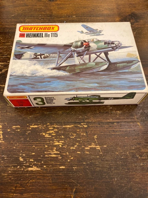 MATCHBOX KIT Heinkel He 115 scala 1/72 England 1980 EUR 19,99 - PicClick IT