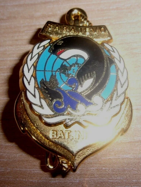INSIGNE 21° RÉGIMENT d’Infanterie de Marine - Sarajevo - BAT INF 4 - RIMa - IFOR EUR 4,99 ...