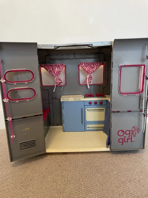 OUR GENERATION OG : Dolls RV Camper Van Trailer Caravan Large With ...