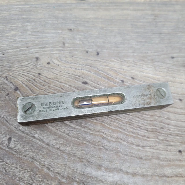 VINTAGE RABONE & Son Metal Spirit Level No 1598 £13.99 - PicClick UK