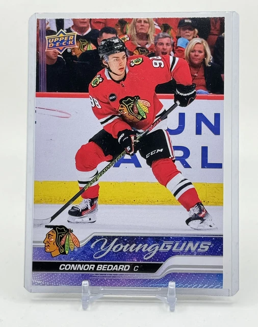 2023-24 UPPER DECK Series 2 CONNOR BEDARD Rookie OVERSIZE Young Guns #451 RC EUR 236,86 ...