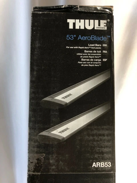 THULE ARB53 AEROBLADE Pair Roof Rack $429.99 - PicClick CA