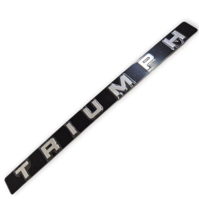 TRIUMPH STAG ** BADGE INSERT ** Front bumper + Rear MK1 Bumper ...