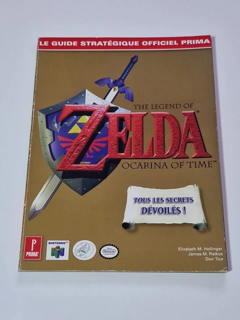 GUIDE STRATEGIQUE OFFICIEL Prima Legend Of Zelda Ocarina Of Time EUR 99 ...