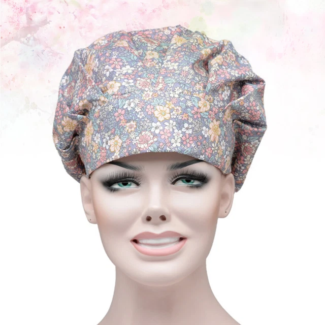MEDICAL SCRUB HAT Operating Room Doctor Cap Chemo Work Hats £5.89 ...