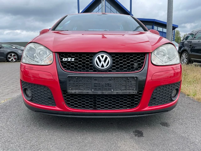 STOSSSTANGE VORNE VW Golf 5 GTI TORNADOROT LY3D Stoßfänger rot EUR 399 ...