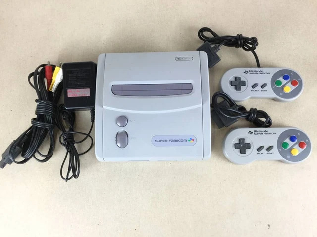 NINTENDO SUPER FAMICOM Jr Console System SHVC-101 SNES Game from Japan ...