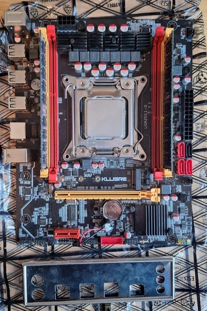KLLISRE LGA 2011 Motherboard with XEON E5-2650 CPU and 8GB DDR3 RAM ...