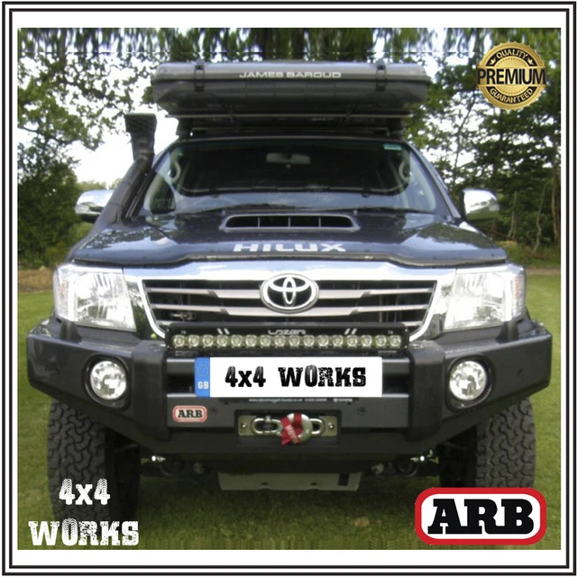 ARB SAHARA WINCH Bumper for Toyota Hilux 25/26 2011-15 FULL KIT No Tube ...