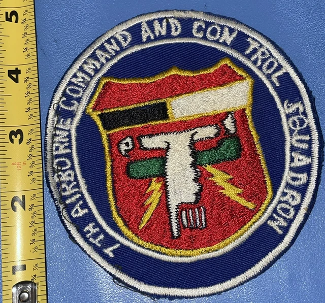 VIETNAM WAR THAI Made 7th Airborne Command And Control Squadron USAF ...