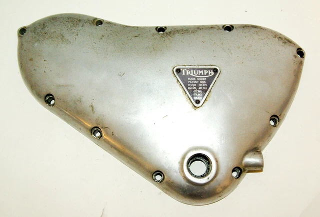 TRIUMPH PRE UNIT Engine Timing Cover E3110 Alternator Version Control ...