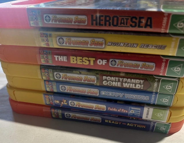 FIREMAN SAM DVDS ABC for Kids Bundle Lot x7 Discs Children TV Show ...