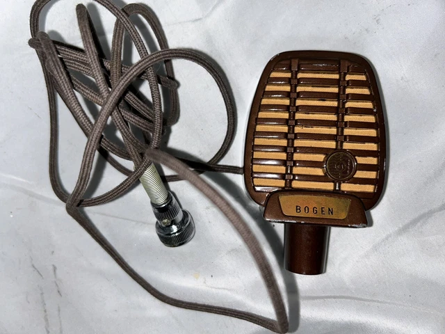 RARE SHURE BROTHERS Controlled Microphone Vintage 710BG $75.00 - PicClick