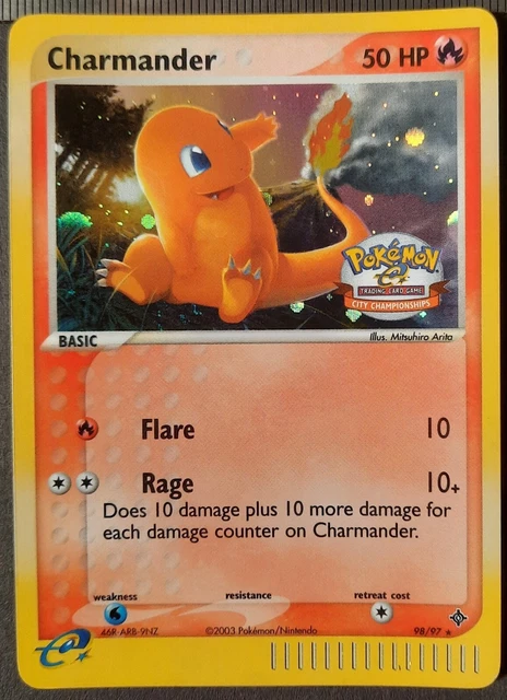 CHARMANDER HOLO - Promo - 98/97 - Official English Pokemon Card $132.34 ...
