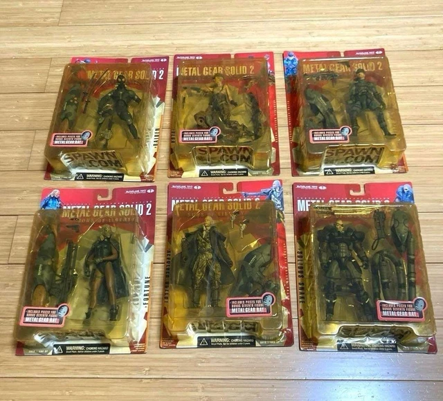 METAL GEAR SOLID 2 Action Figure McFarlane Toys Set of 5 £438.19 ...
