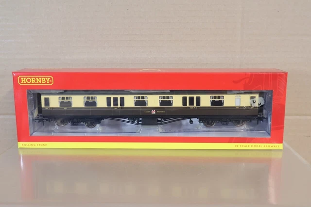 HORNBY R4505 GWR CHOCOLATE CREAM HAWKSWORTH 1st CLASS COACH 8001 om £37 ...
