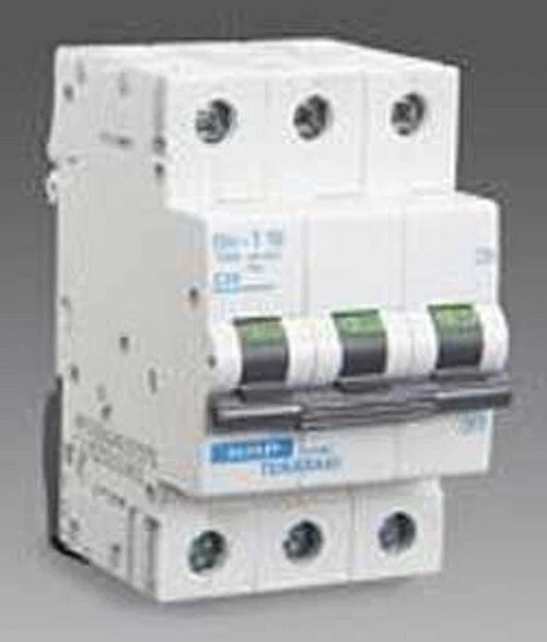 TERASAKI MINIATURE CIRCUIT BREAKER 3-Poles 415V 6kA C-Curve DIN Rail- 10A Or 16A $146.95 ...