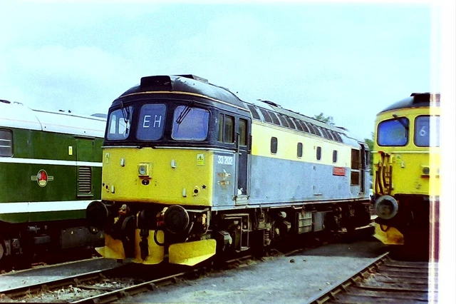 35MM RAILWAY COLOUR Negative Class 33 202 at Old Oak Common £1.95 ...