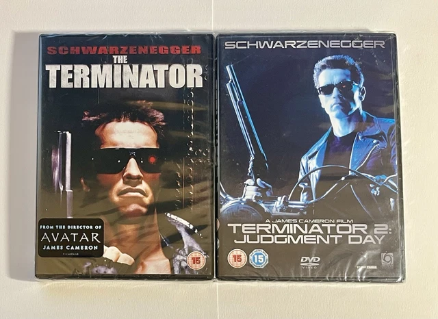 THE TERMINATOR + Terminator 2, Judgment Day DVD, Arnold Schwarzenegger ...