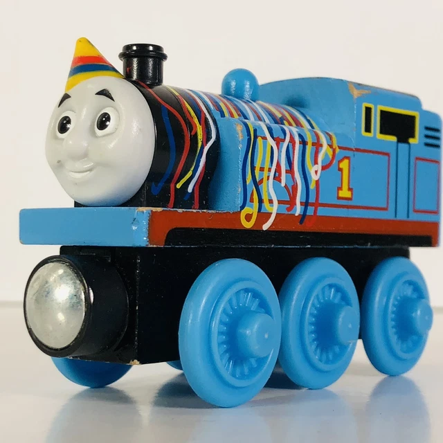 BIRTHDAY THOMAS THE Train Tank Engine Wooden Railway Friends Learning ...