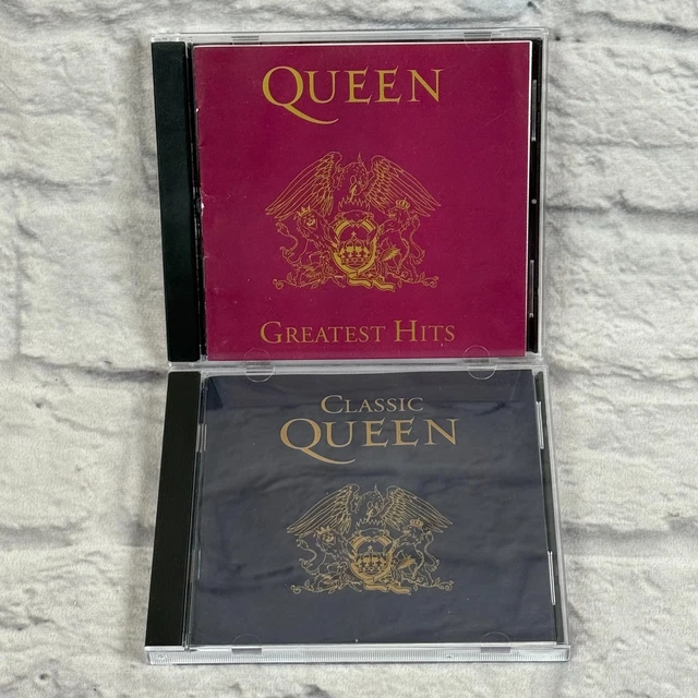 LOT DE 2 CD Queen Greatest Hits Et Classic Radio Ga Ga We Will Rock You ...