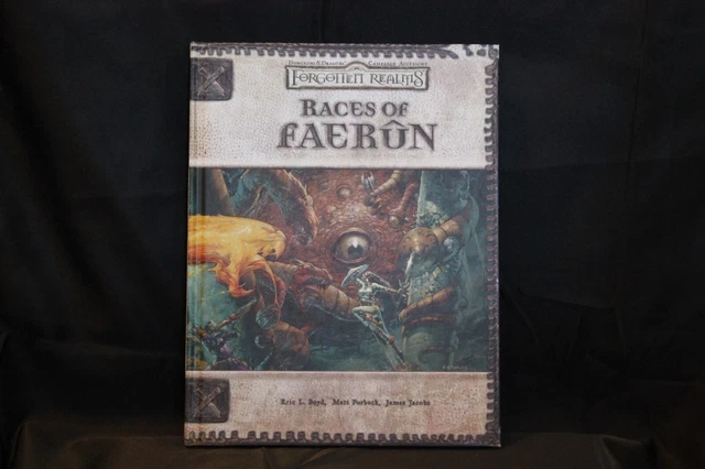 DUNGEONS AND DRAGONS Forgotten Realms Races of Faerun New £64.58 ...