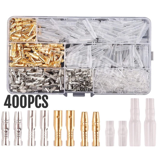 TERMINAUX LECTRIQUES POLYVALENTS 39 mm pour motos 400 x connecteurs en ...