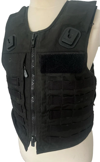 EX POLICE MEHLER Vario System Molle Vest Tv Film Security Grade B £35. ...