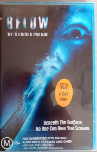 BELOW VHS THRILLER 2002 submarine world war 2 PAL Video Ex Rental ...