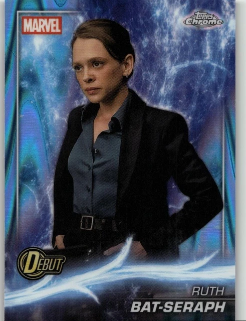 2025 TOPPS MARVEL Chrome Studios Ruth Bat-Seraph RayWave Refractor $13. ...