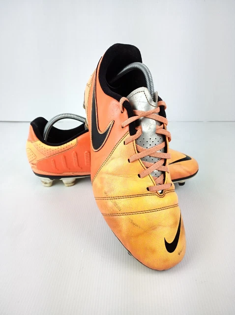 NIKE CTR360 ENGANCHE III FG Football Soccer Boots Mens Orange Size US ...