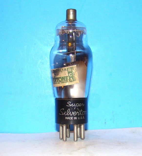 TYPE 75 SILVERTONE audio electron vacuum tube valve radio tested ST ...