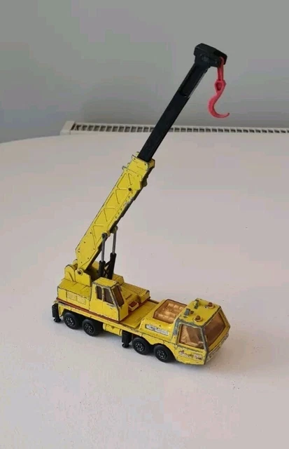 MATCHBOX LESNEY SUPER Kings Hercules Mobile Crane 1974 Laing K-12 K-113 ...