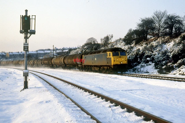 ORIGINAL 35MM SLIDE BR Class 47 no. 47236 at Gledholt tunnel +rights ...